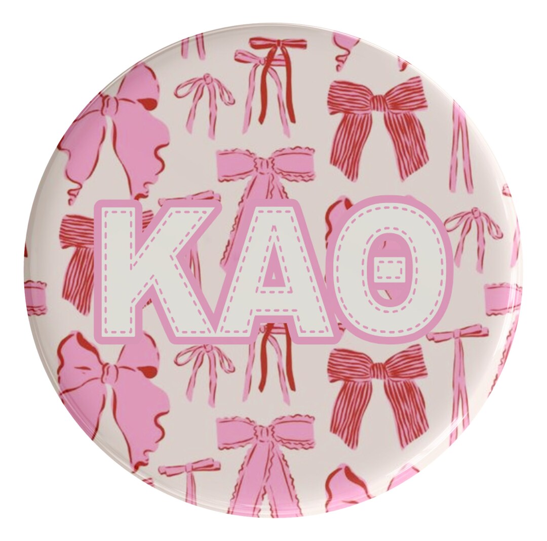 Kappa Alpha Theta Coquette Sorority Button (includes One) // See ...