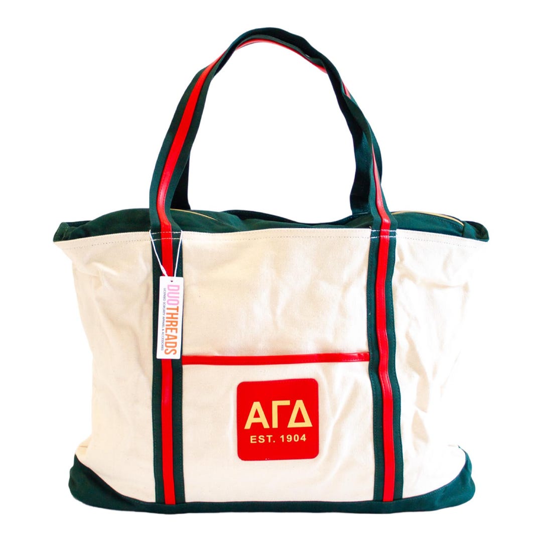 Alpha Gamma Delta Weekender Sorority Tote Bag - Etsy