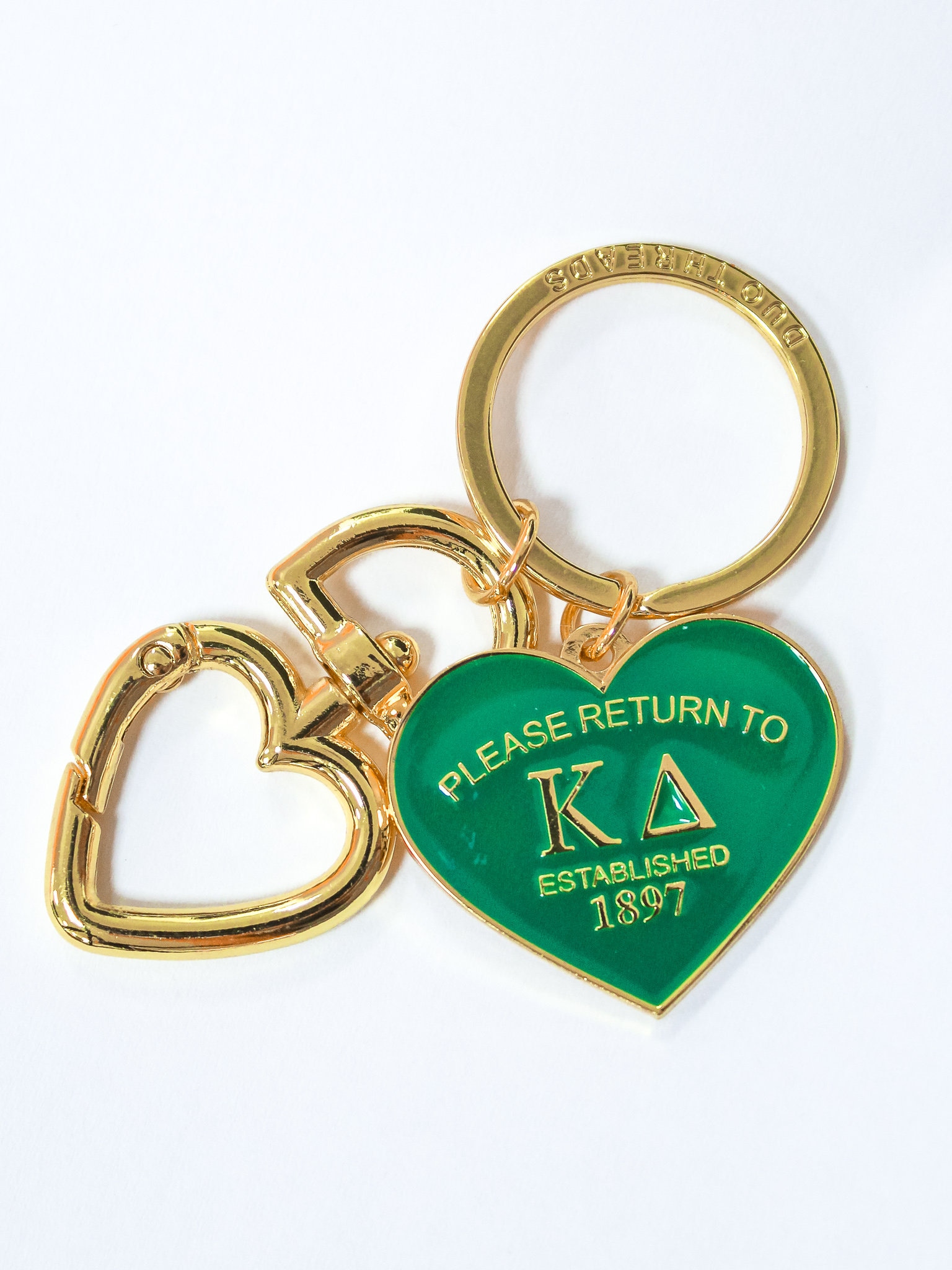 Kappa Delta Sorority Please Return Key Ring - Etsy