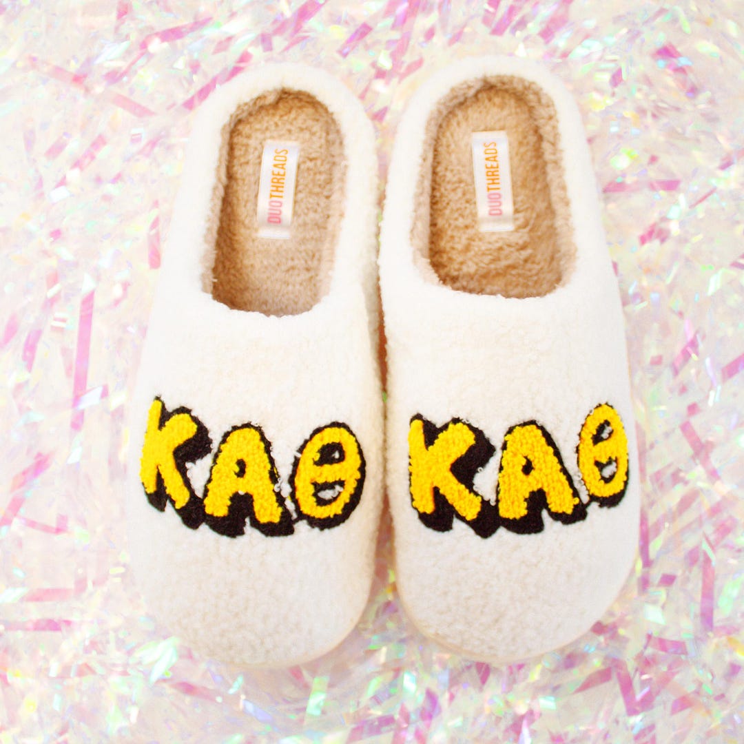 Kappa Alpha Theta Sorority Slippers - Etsy
