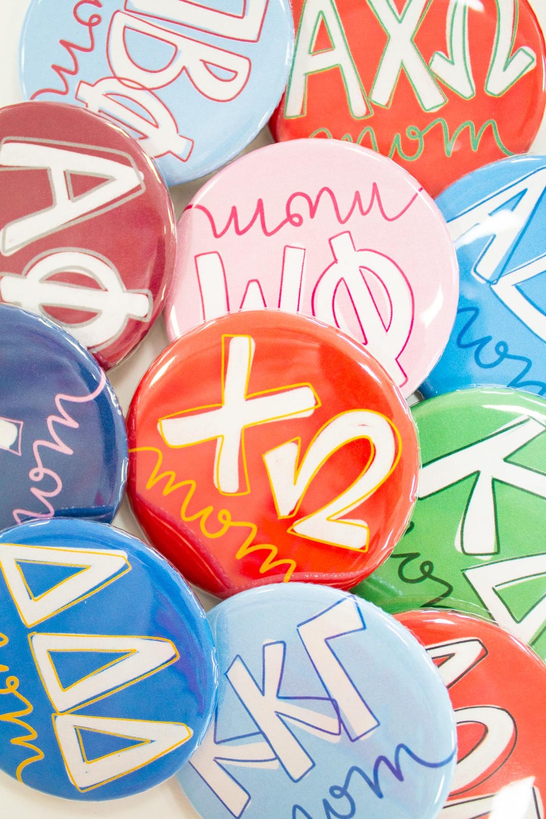 Classic Sorority Mom Gameday Buttons (includes One) - Etsy