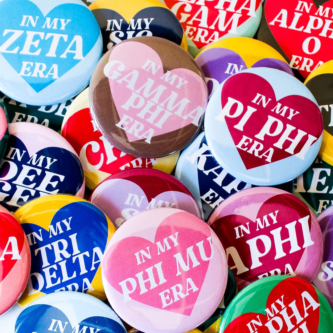 In My Era Sorority Buttons (includes One) // Available for All ...