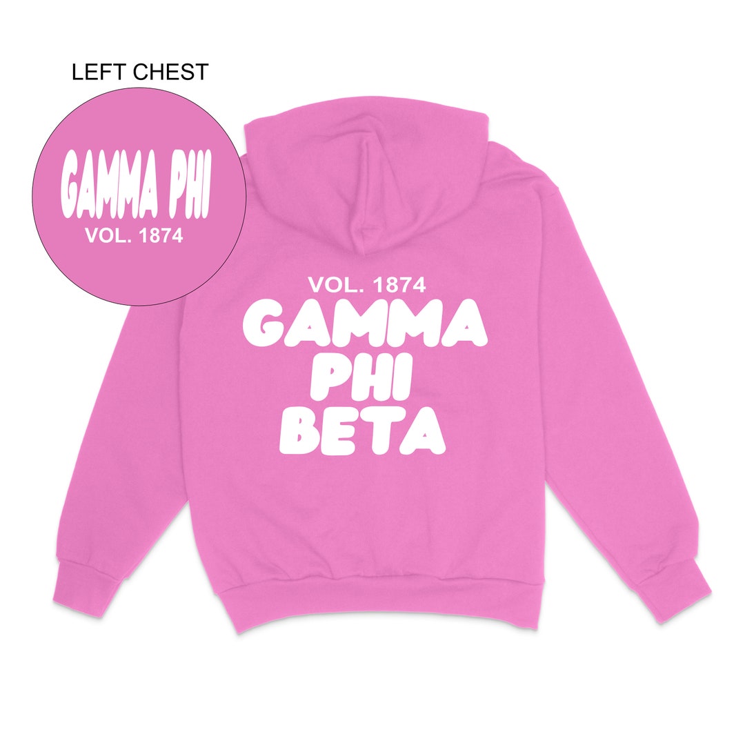 Gamma Phi Beta Foxy Sorority Sweatshirt - Etsy