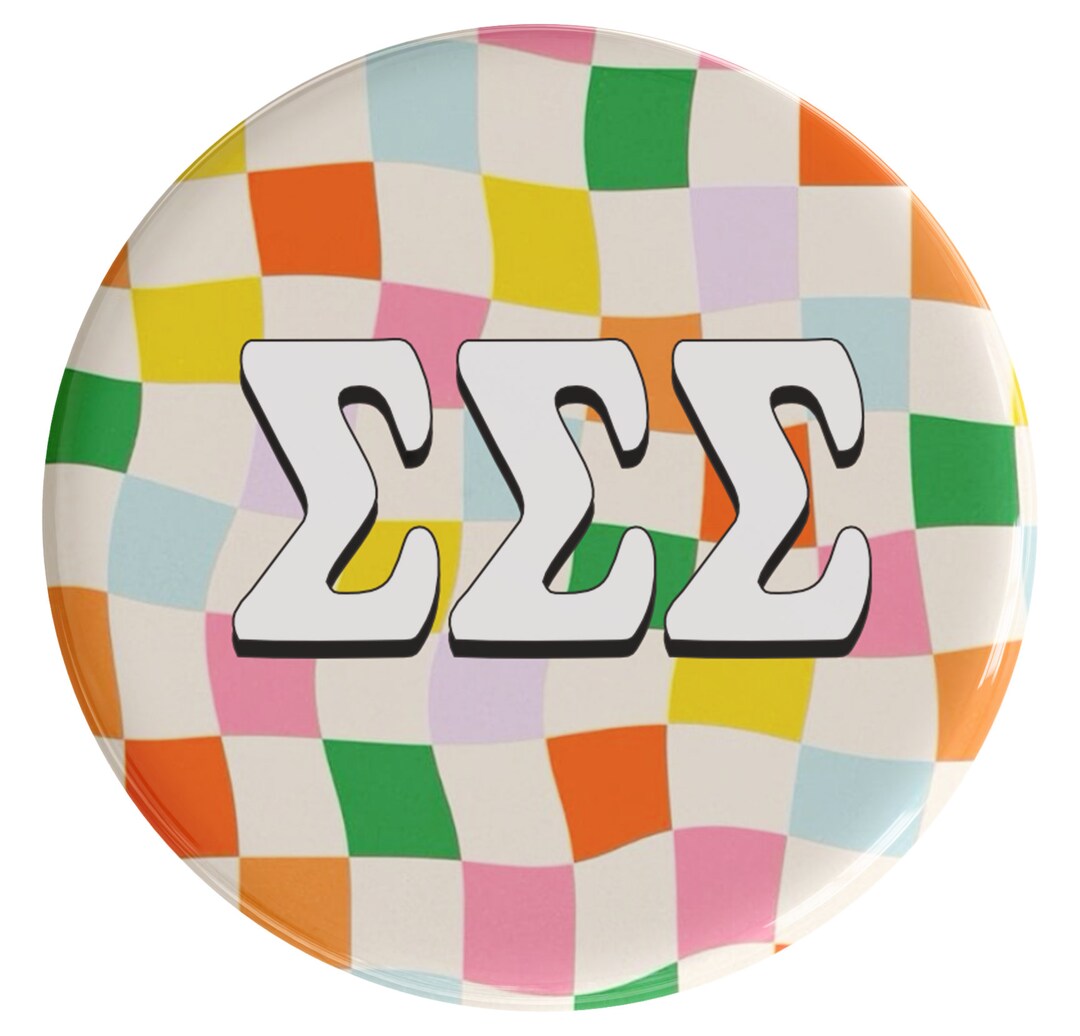Sigma Sigma Sigma Fast Times Sorority Button (includes One) // See ...