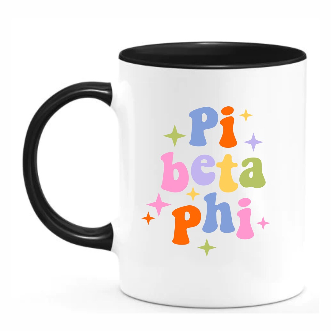 Pi Beta Phi Optimist Sorority Ceramic Mug // Big Little // Bid Day ...