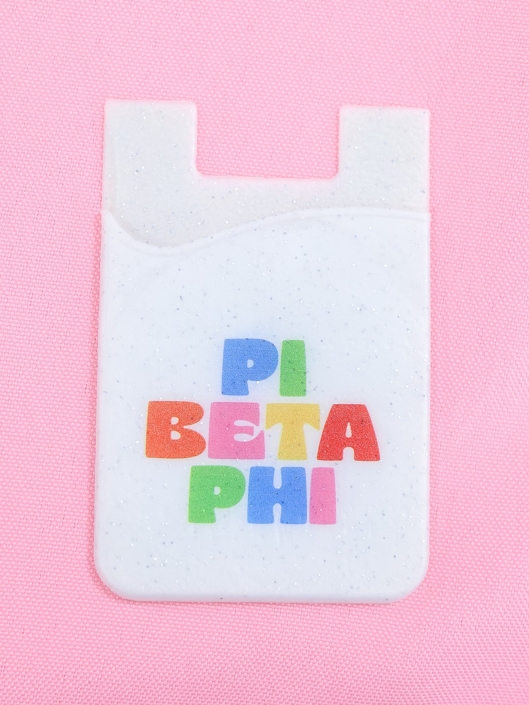 Pi Beta Phi Sorority Shimmer Phone Wallet - Etsy