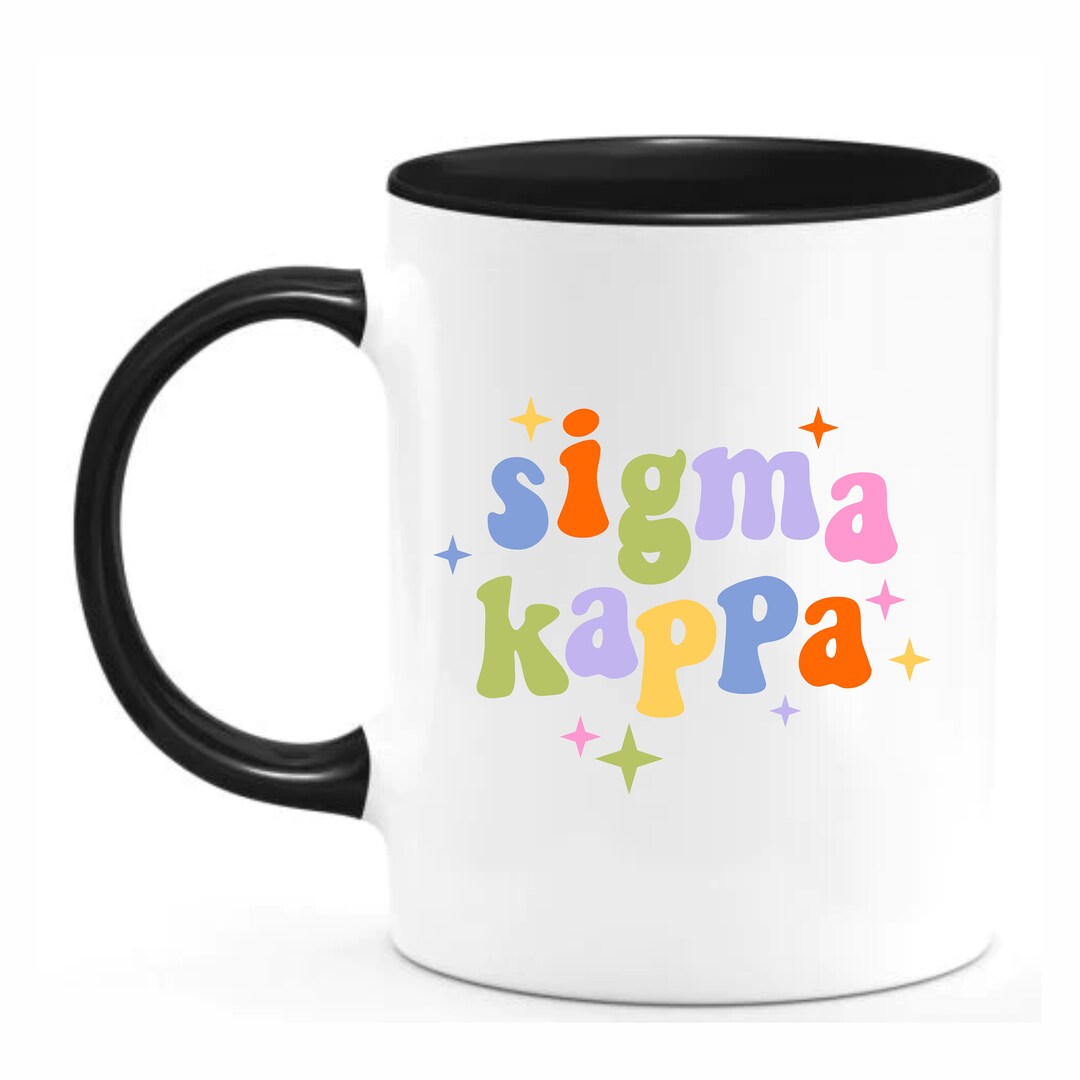 Sigma Kappa Optimist Sorority Ceramic Mug // Big Little // Bid Day ...
