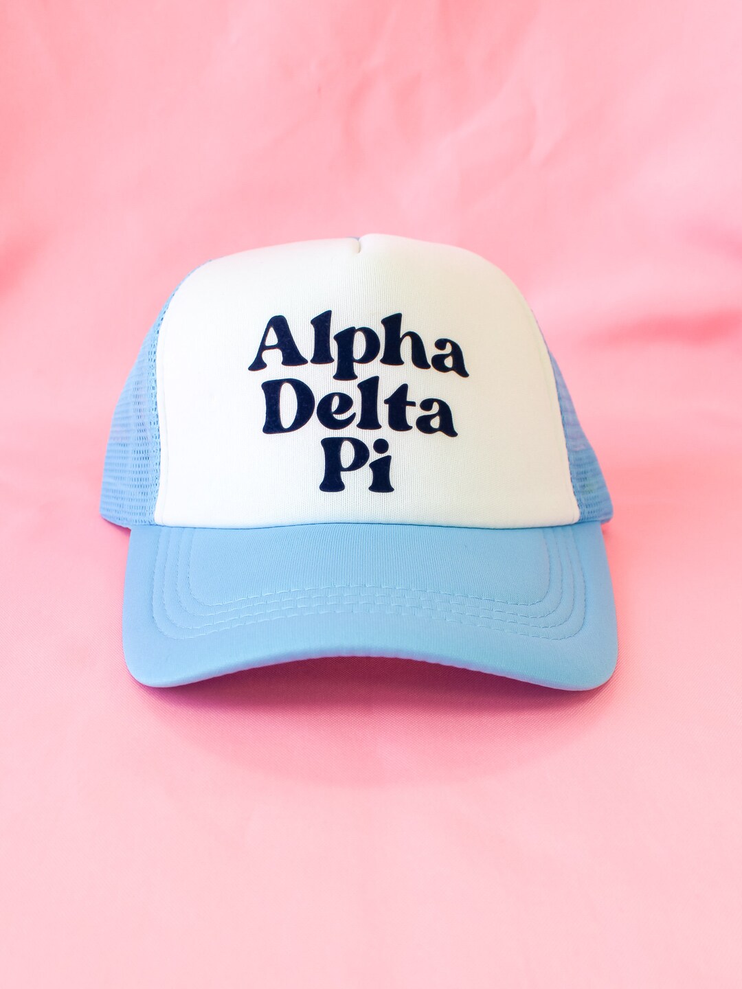Alpha Delta Pi Traveler Sorority Trucker Hat // Sorority / Greek / Big ...