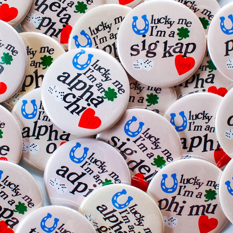 Sorority Buttons - Etsy