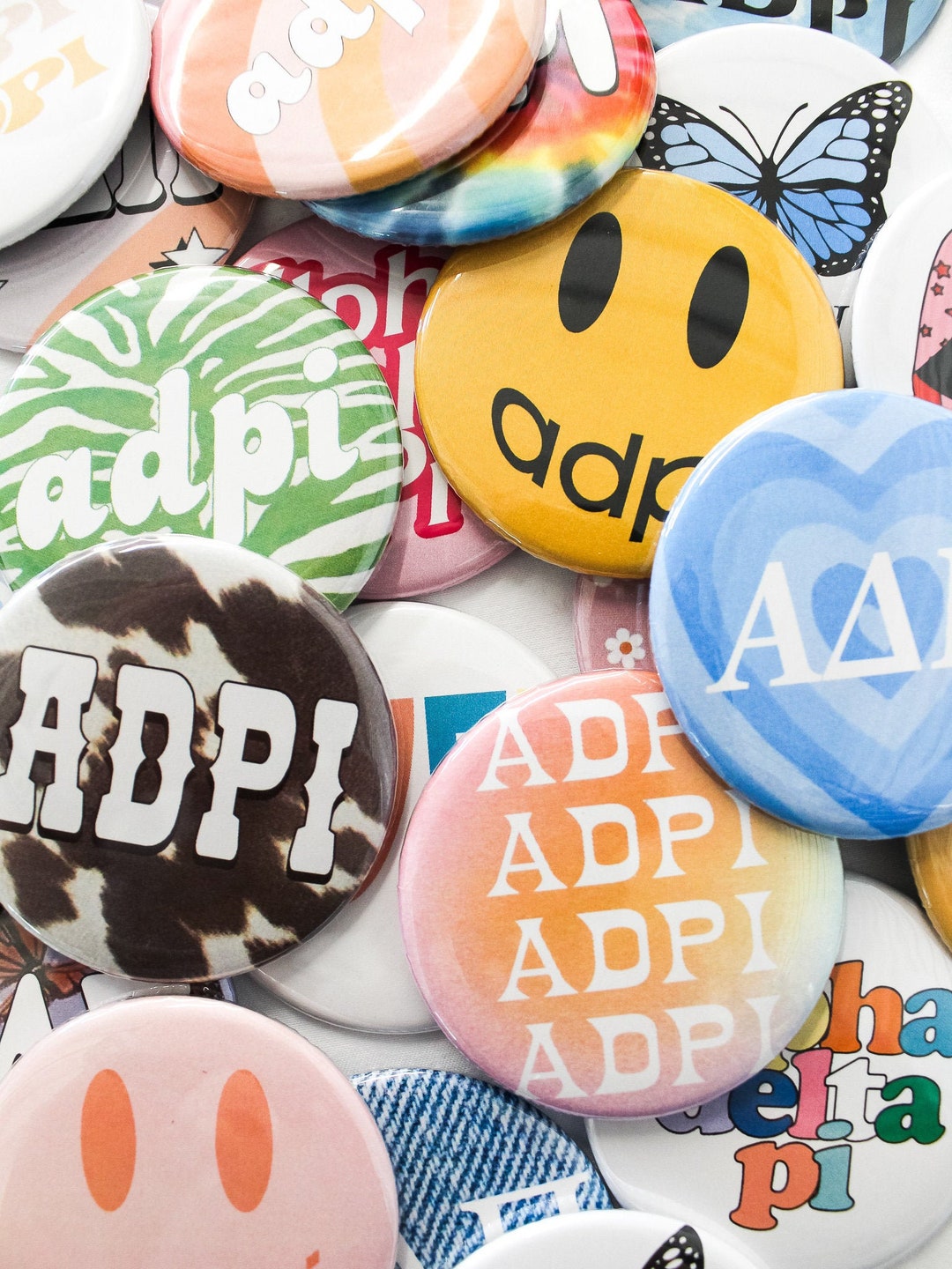 Sorority Buttons (includes One) // Available for All Organizations ...