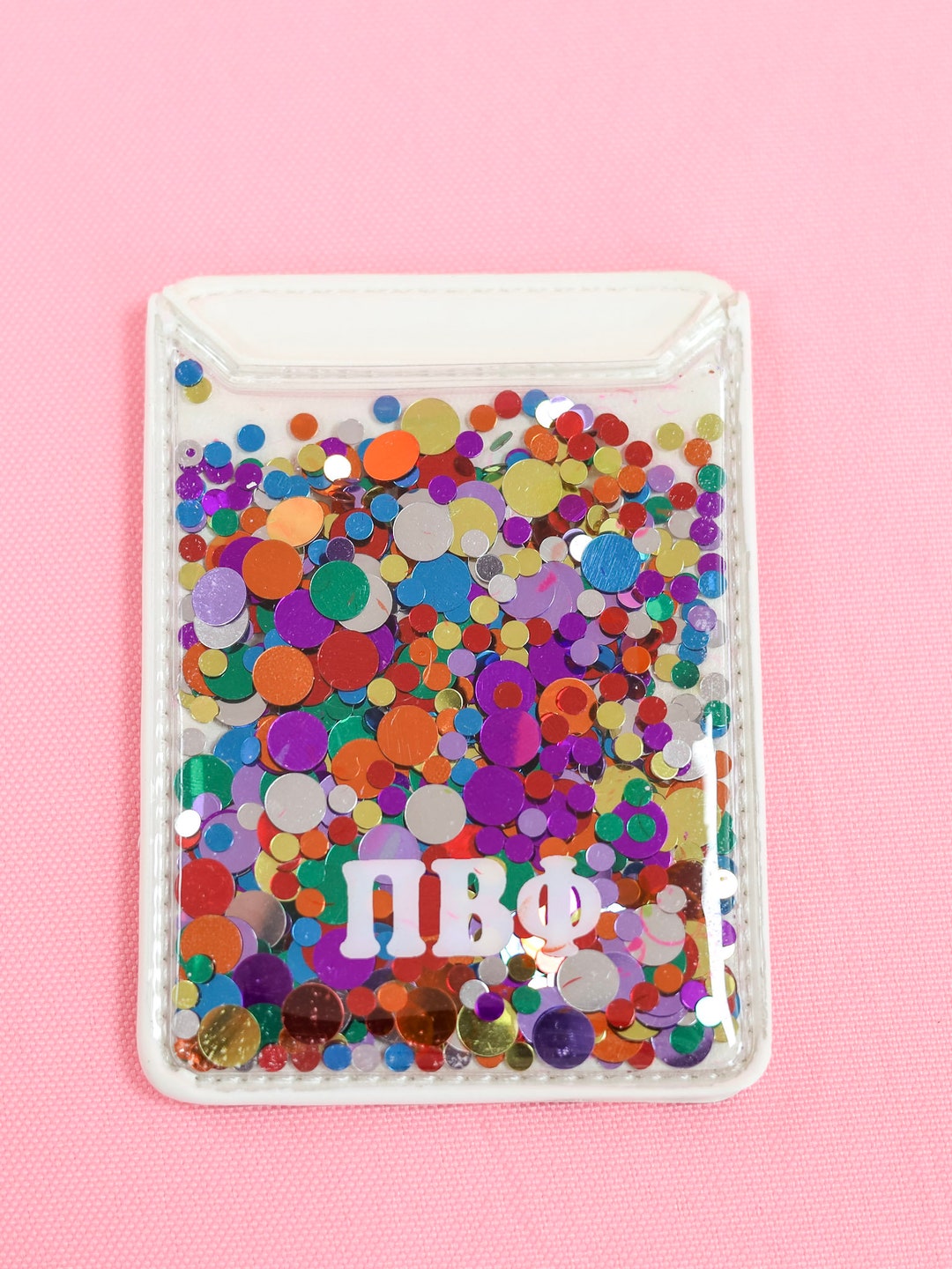Pi Beta Phi Confetti Phone Wallet - Etsy