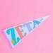 Zeta Tau Alpha Sorority Party Pennant Flag - Etsy