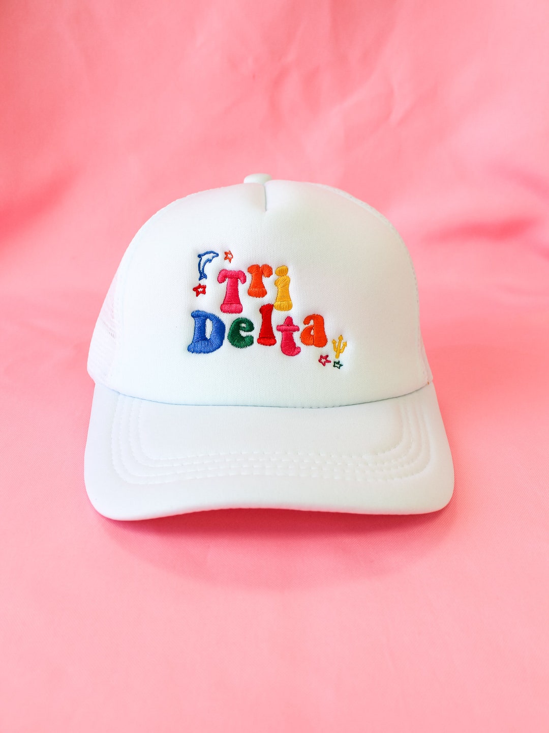 Tri Delta Icon Sorority Trucker Hat // Sorority / Greek / Big/little ...