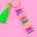 Zeta Tau Alpha Sorority Rainbow Pennant Flag / Sorority Gift / Dorm ...