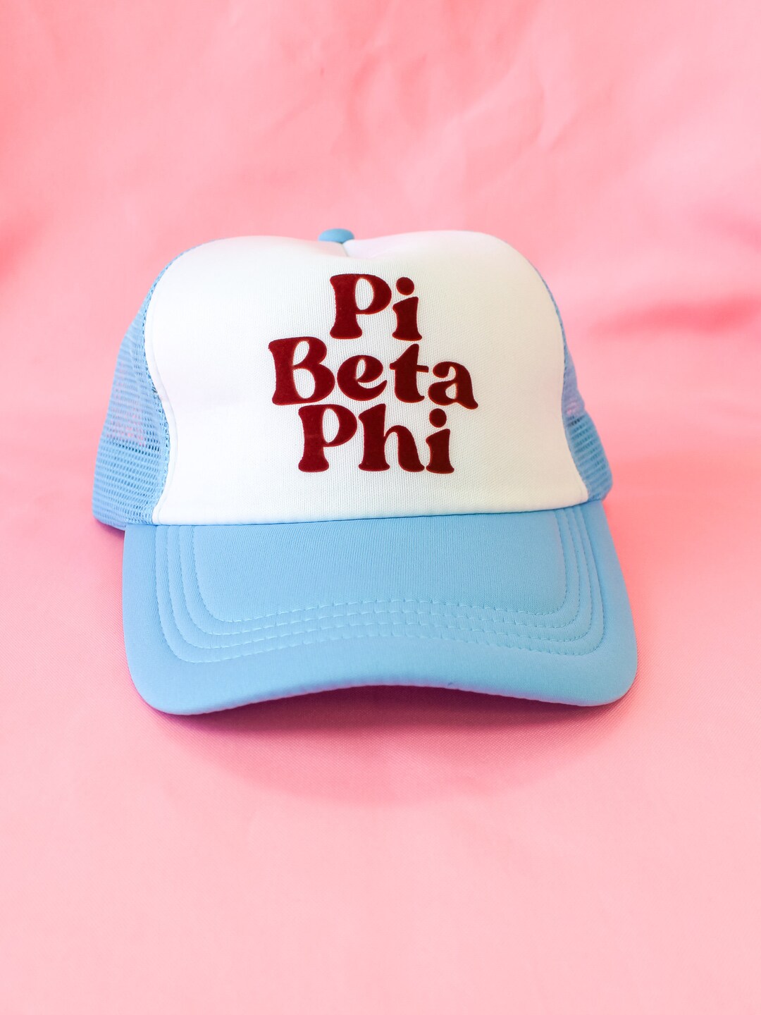 Pi Beta Phi Traveler Sorority Trucker Hat // Sorority / Greek / Big ...