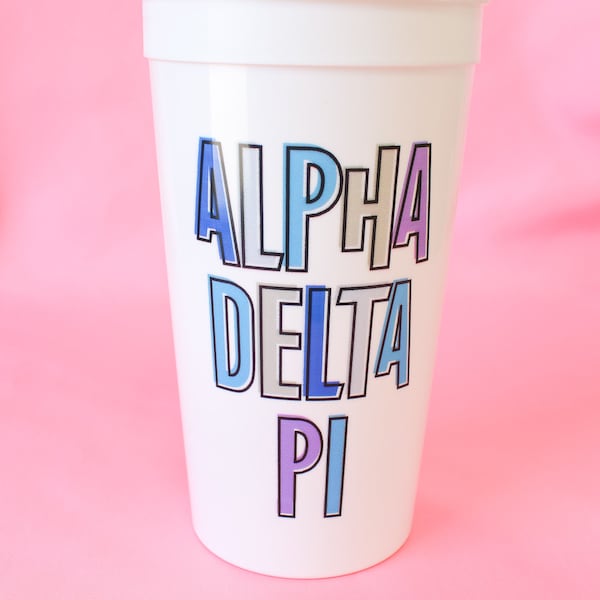 Sorority Cup - Etsy