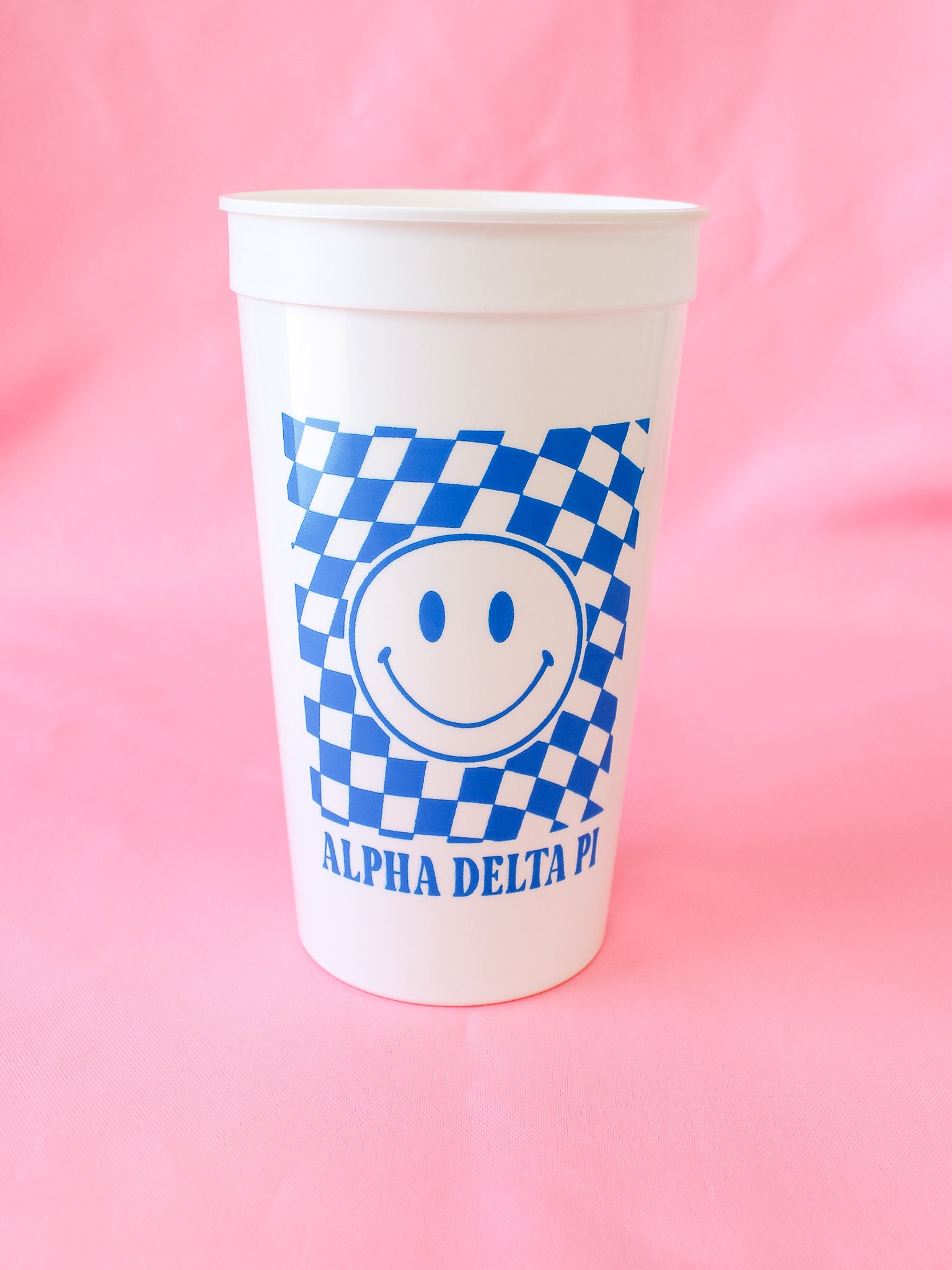 Alpha Delta Pi Sorority Smile Stadium Cup 32oz - Etsy