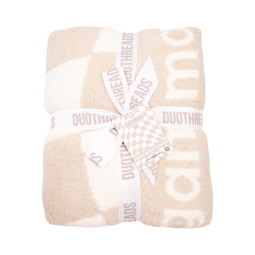 Alpha Gamma Delta Sweet Dreams Sorority Blanket - Etsy
