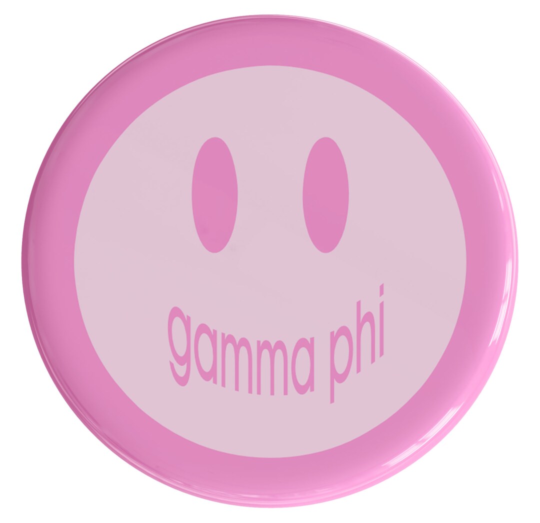 Gamma Phi Beta Smile Sorority Button (includes One) // See Description ...