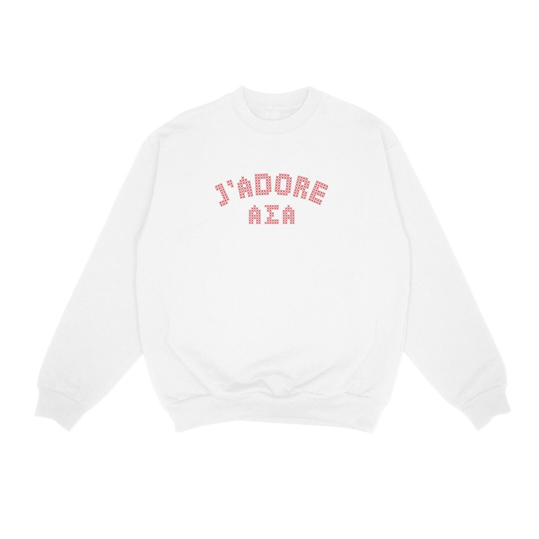 Alpha Sigma Alpha J'adore Sorority Sweatshirt - Etsy