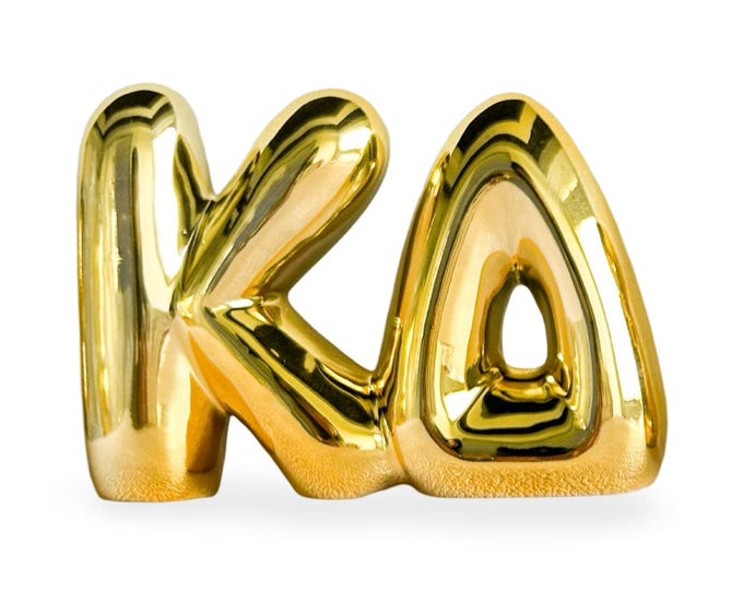 Kappa Delta Shelf Letter - Etsy