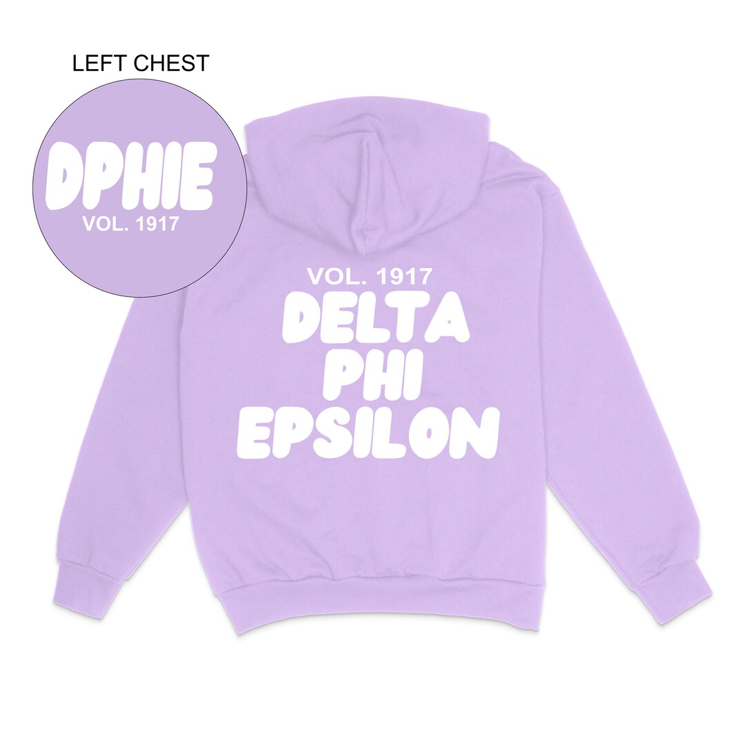 Delta Phi Epsilon Foxy Sorority Sweatshirt - Etsy