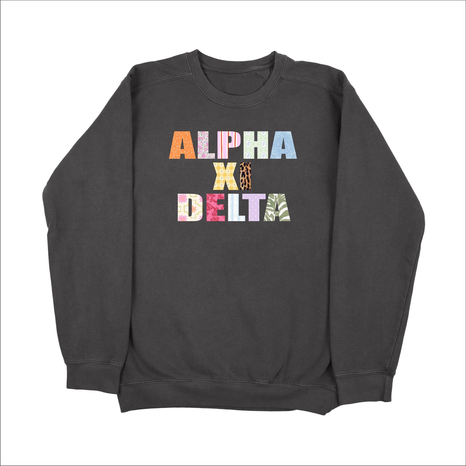 Alpha Xi Delta Scrapbook Sorority Sweatshirt - Etsy