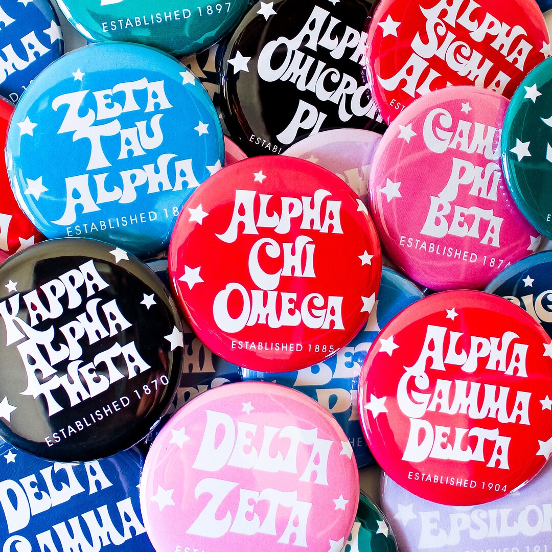 Dreamweaver Sorority Buttons (includes One)// Available for All ...