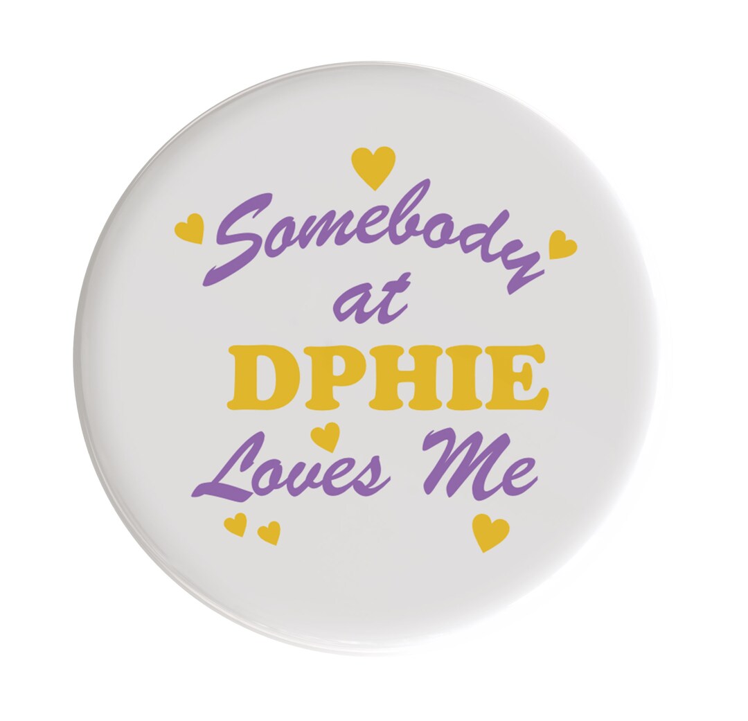 Delta Phi Epsilon Love Me Sorority Button (includes One) // See ...
