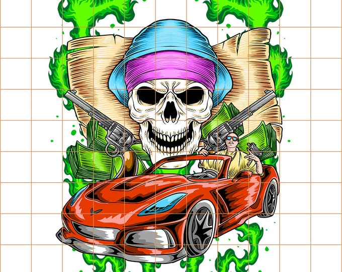 Weed Skull PNG Files for Sublimation & DTG High 420 Cannabis Png Dope ...