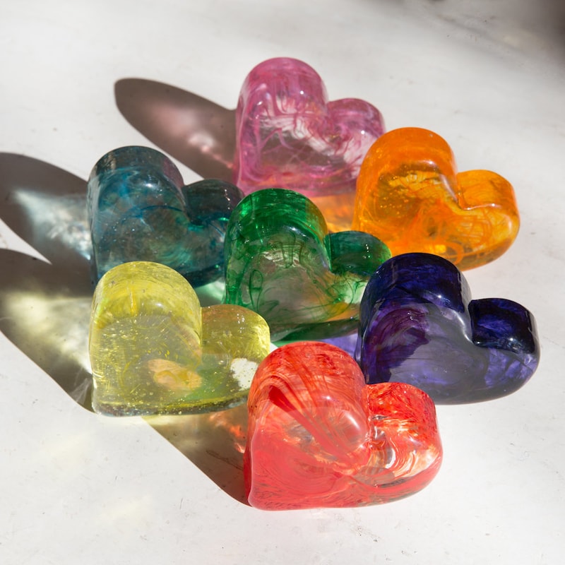 Heart Paperweight - Etsy