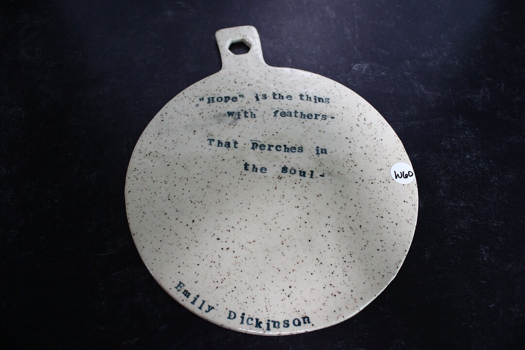 Ceramic Hope Charcuterie Board - Etsy