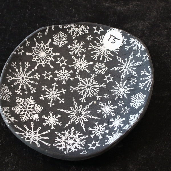 Snowflake Plate - Etsy