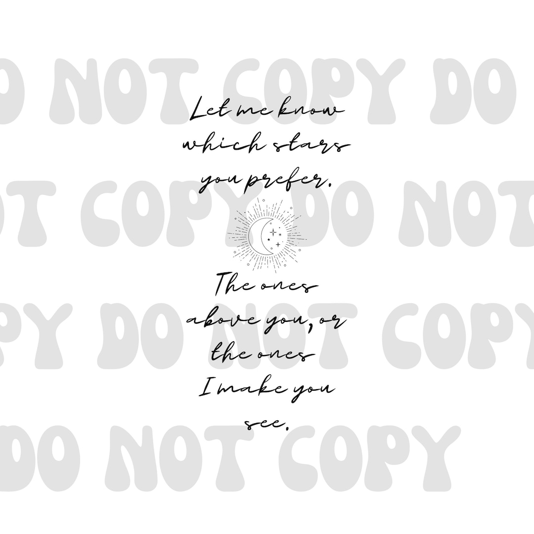 Haunting Adeline Stars Quote – Dark Romance SVG PNG JPG (digital File ...