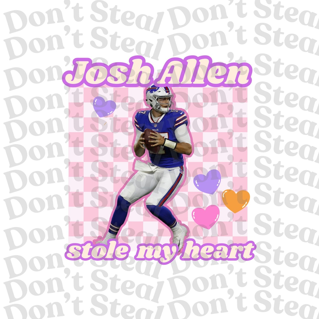 Buffalo Bills Valentine's Day Josh Allen PNG (digital File) - Etsy