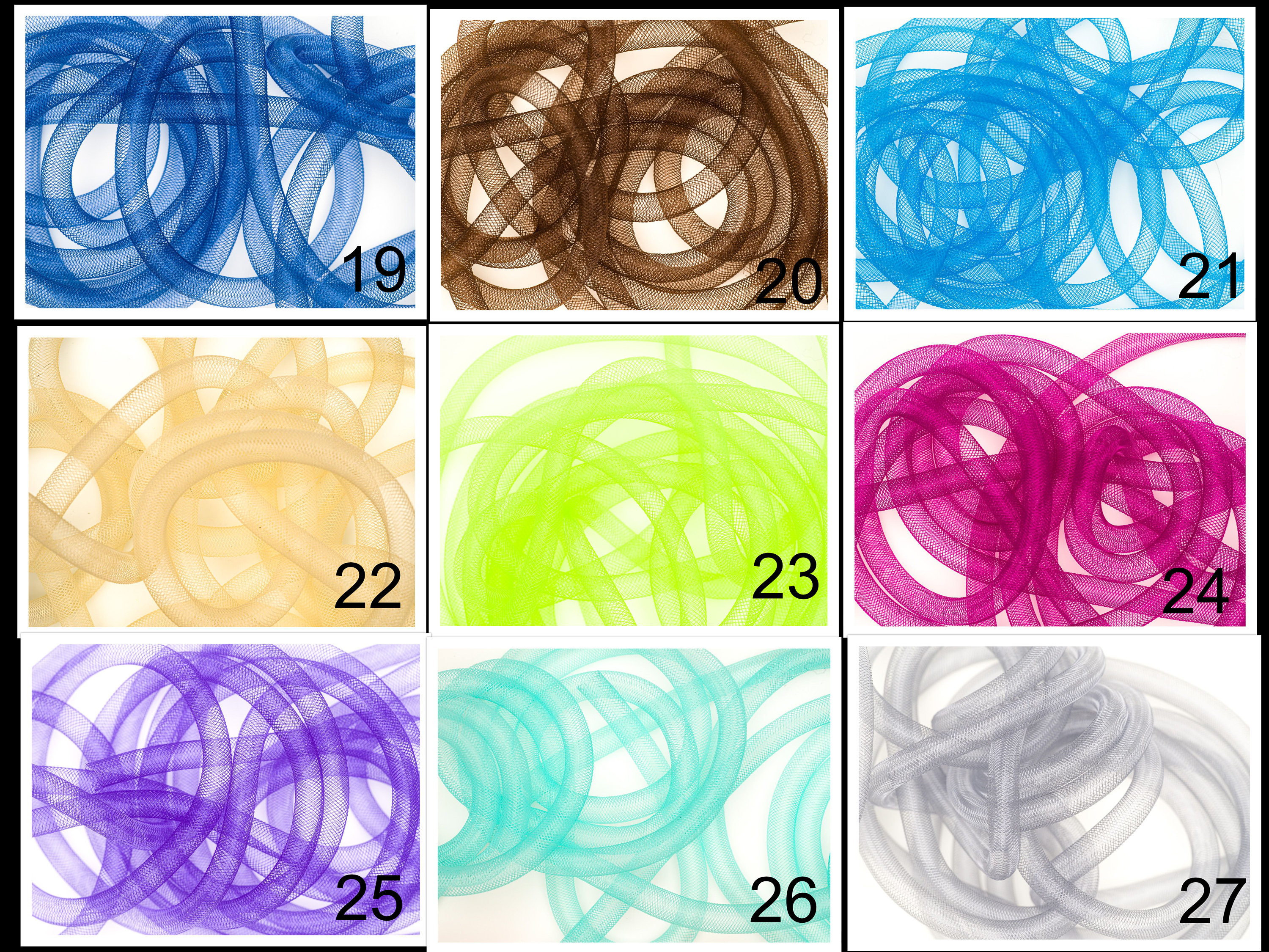 Dreadlab - Tubular Crin 4mm Thin (5 Meters) Dreads Cyber Giftwrapping ...