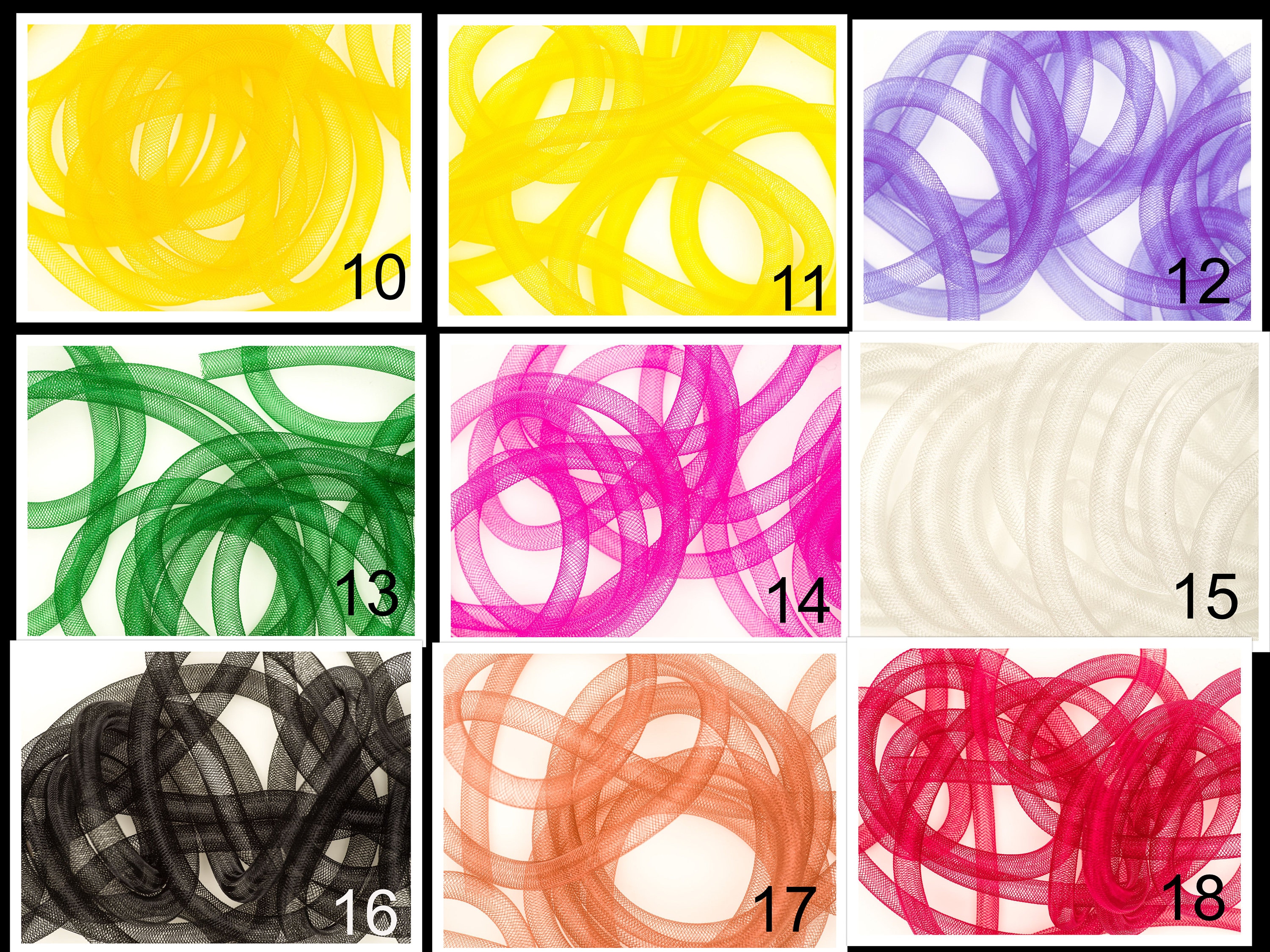 Dreadlab - Tubular Crin 4mm Thin (5 Meters) Dreads Cyber Giftwrapping ...