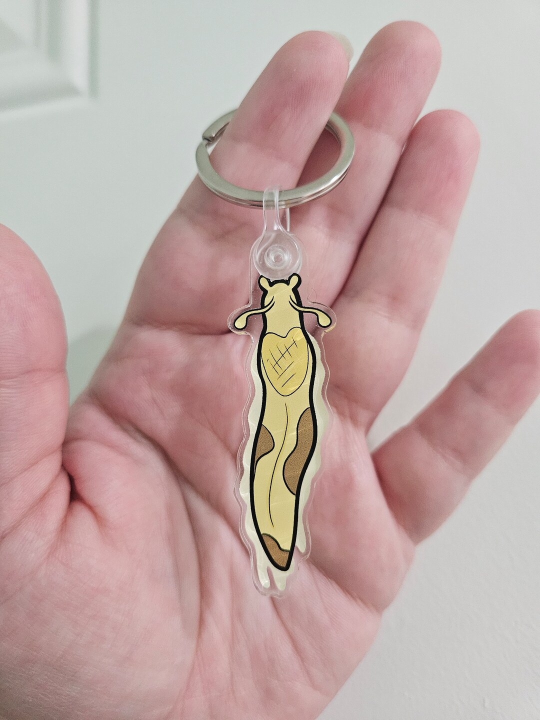 Banana Slug Keychain - Etsy