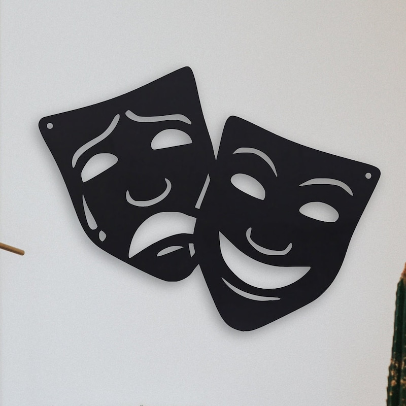 Comedy and Drama Decor - Etsy