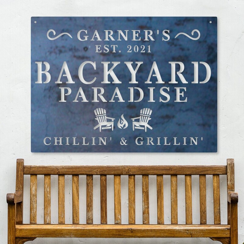 Personalized Patio Signs - Etsy