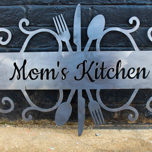 Metal Kitchen Sign - Etsy