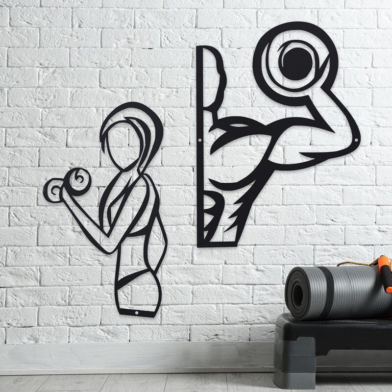 Neon Workout Sign - Etsy