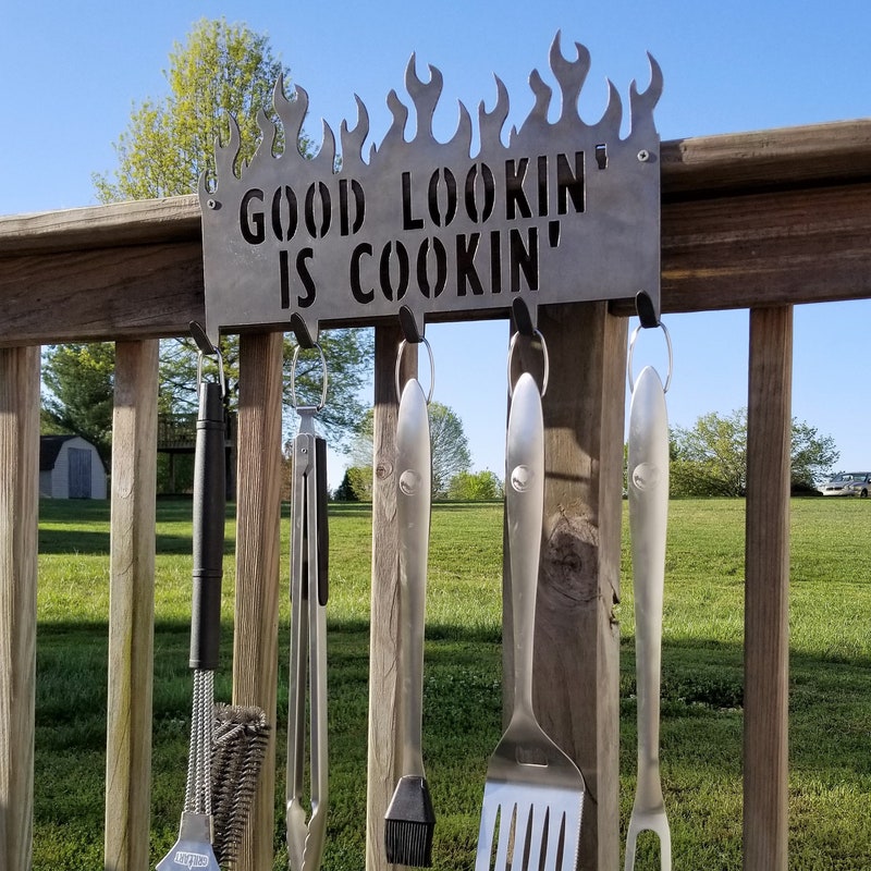 Outdoor Bbq Tool Rack - Etsy
