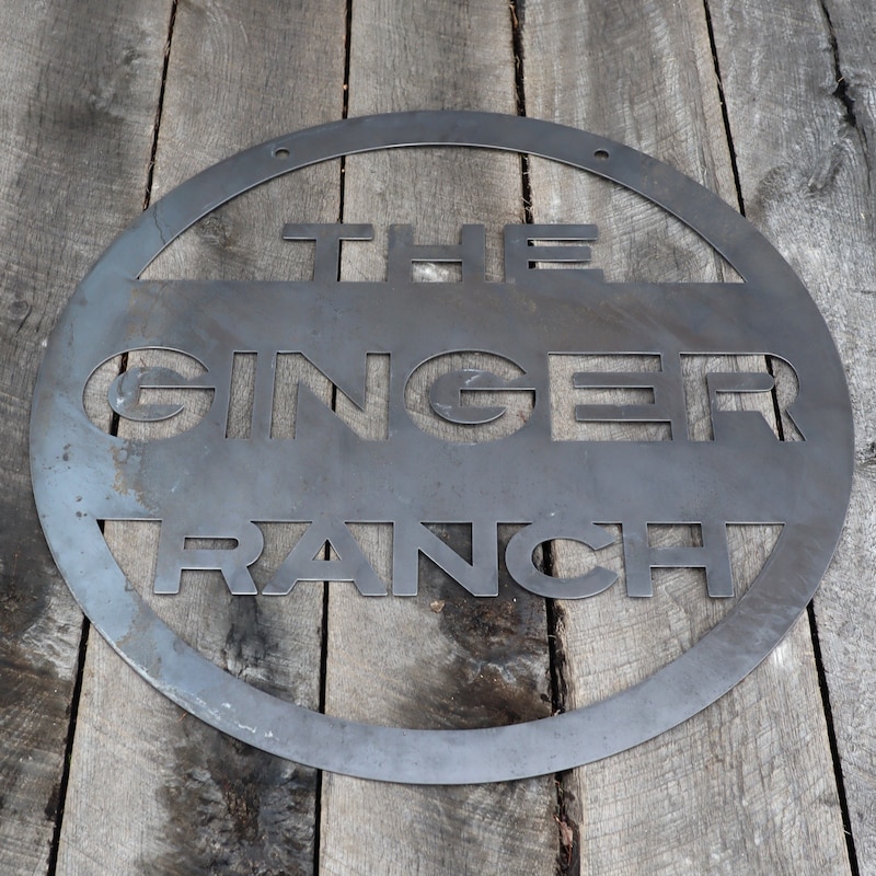 Custom Metal Sign Outdoor - Etsy