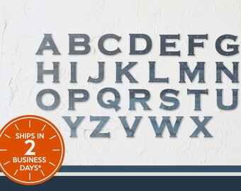 2” Metal Letters | Etsy