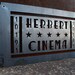 Personalized Movie Ticket Metal Sign Custom Home Theater Sign Family ...