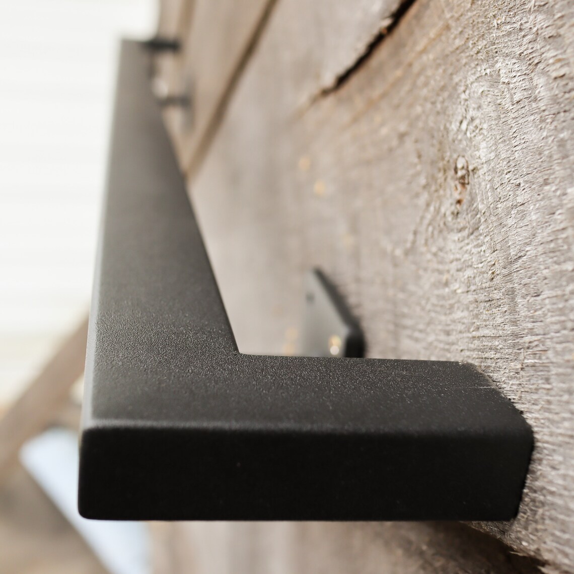 Square Metal Handrail With Square Returns ADA Compliant - Etsy