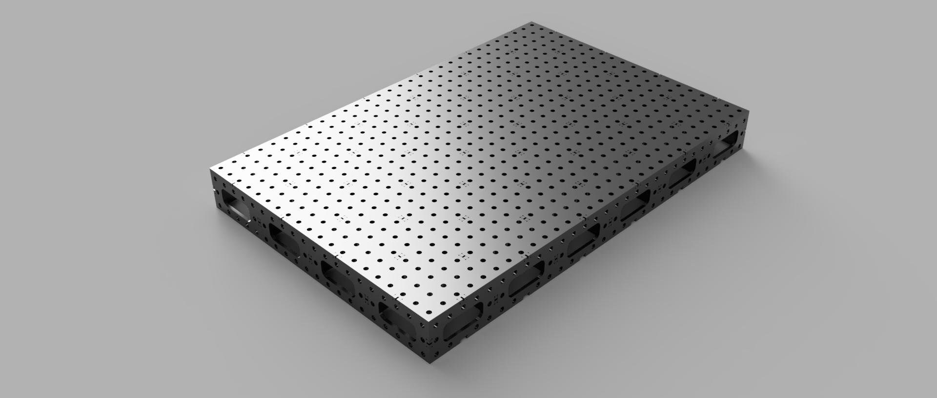 1.5M X 1M Metric Ultimate Maker Table DXF FILES 10mm Plate - Etsy