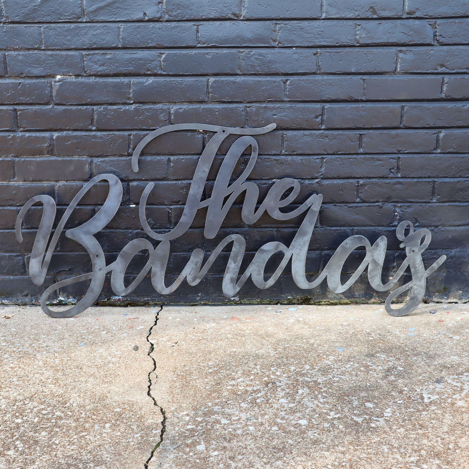 Custom Metal Last Name Sign Personalized Metal Family Decor - Etsy