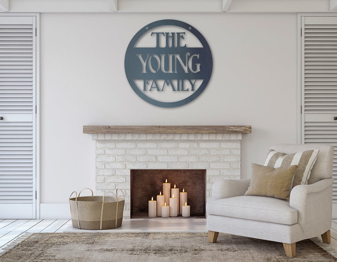 Custom Hanging Rustic Farmhouse Sign Personalized Home Decor | Etsy